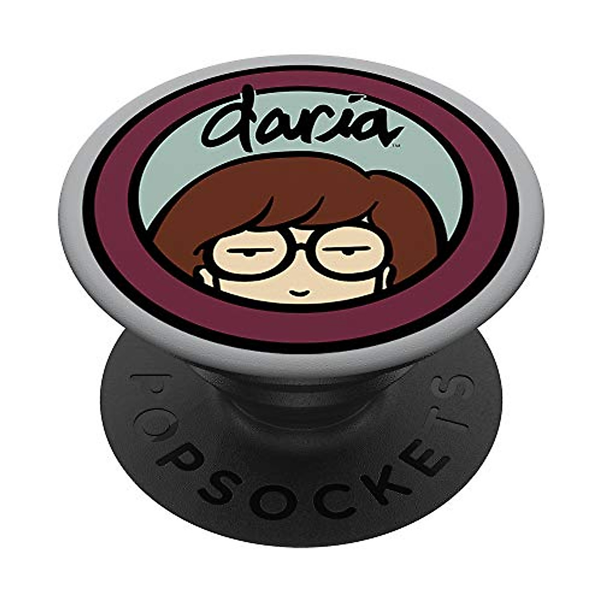 MTV Daria TV Show Mint Logo PopSockets PopGrip: Swappable Grip for Phones & Tablets