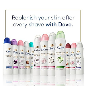Dove Advanced Care Antiperspirant Deodorant Dry Spray Cool Essentials 3 Count Antiperspirant deodorant for helping your skin barrier repair after shaving With Pro Ceramide Technology 3.8 oz