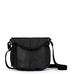 The Sak womens Deena Flap Crossbody, Black 1, One Size US