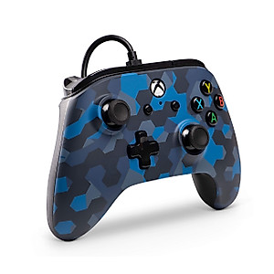 PowerA Wired Controller for Xbox One - Night Cloud Camo