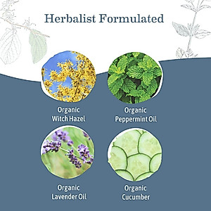 Earth Mama Herbal Perineal Spray | Safe for Pregnancy and Postpartum Recovery, Witch Hazel Natural Cooling Spray For After Birth Feminine Care Essentials, Benzocaine & Butane Free, 4-Fluid Ounce