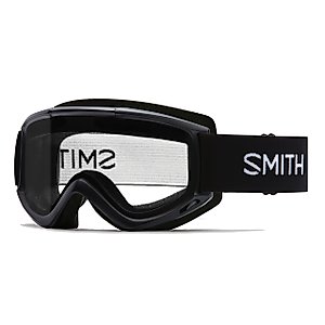 SMITH Unisex Adult Cascade Classic Snow Sport Goggle - Black Frame | Clear Lens