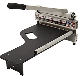 MARSHALLTOWN Ultra-Lite Flooring Cutter 13", Cuts Vinyl Plank, Laminate, Engineered Hardwood, Siding, and More - Honing Stone Included, Made in the USA