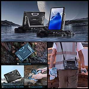 OUKITEL RT7 5G Rugged Tablet Android 13, 24GB+256GB - Waterproof Tablet, 32000mAh Battery 10.1" FHD+Tablets,33W Fast Charging,48MP+32MP+20MP Night Vision Camera, 5G Dual SIM+5G WiFi/OTG/GPS/T-Mobile