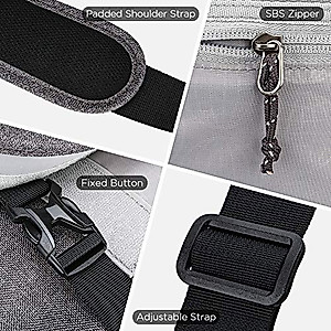 OIWAS Messenger Bag for Women - Canvas 15.6 Inch Laptop Satchel Computer Briefcase Mens Crossbody Bag