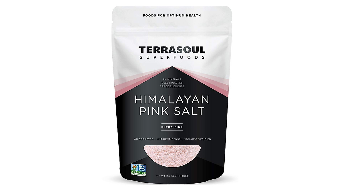 Terrasoul Himalayan Pink Salt - 2.5 Lbs Extra Fine