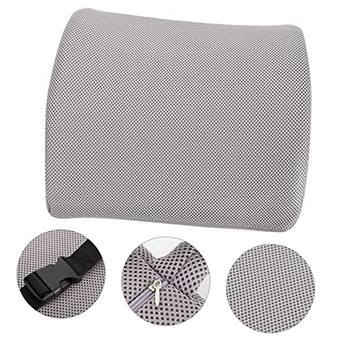 Homoyoyo Comfort Pillow 1pc Waist Pad Waist Pillow Sponge Polyurethane Seat Work Seat Pillow