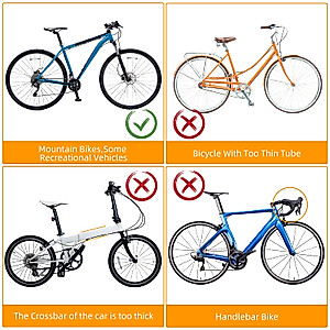 FORTOP Baby Bike Seat, Front Mount Kids Bike seat for Toddler with Safety Belt and Handrail, Compatilble with Adult Bike (Red)