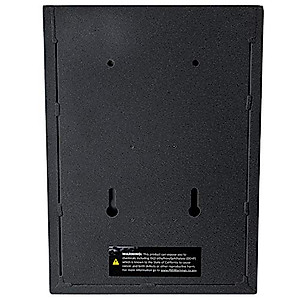 GunVault MultiVault Quick Access Large Gun Safe with Illuminated No-Eyes Digital Keypad, Auto Slide-Out Drawer and LED Illumination (4 Pistol Capacity)