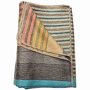 DAVLINA, Alpaca Wool Throw Blanket | 67" x 95" | Super Soft, Lightweight, Breathable and Hypoallergenic | Non-Itchy or Scratchy