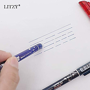 Erasable Pen Pen Blue/Black Student Stationery Pen Multifunctional Gel Pen 0.5mm Nib Writing Smooth and Strong Quality 3pcs6pcs