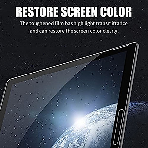 ZenRich (2 Pack) Tempered Glass Screen Protector for Surface Pro 7 Plus/Surface Pro 7/Surface Pro 6/ Surface Pro 5/Surface Pro 4, Glass Screen Film with 9H Hardness/Case Friendly/for S Pen