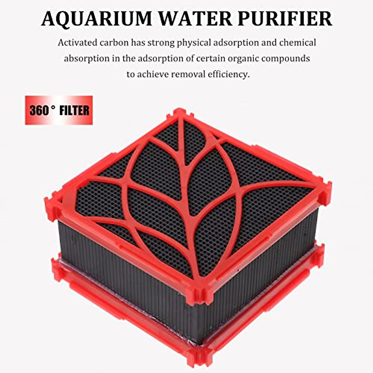 1pc Filter Charcoal Tool for Cleaner Home Pond Absorption Ponds Accessory Cube: Honeycomb Cubes Odor Purifier Carbon Use Purifying Tank Aquarium Remover Fish Water