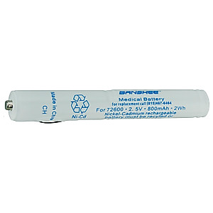 Banshee Battery Replacement for Welch Allyn 72600 72837 22820 12800 PocketScope