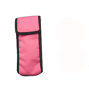 Tufail Compact Pocket Size Fiber ENT Optic Mini Otoscope Pink Color