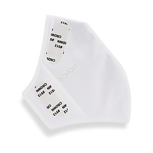 BONDIR Universal Replacement Mask Pro Liners - AIR GUARD PRO (24-PACK) Helps Filter Dust, Pollen, Allergens, and Other Particles (24-PACK)