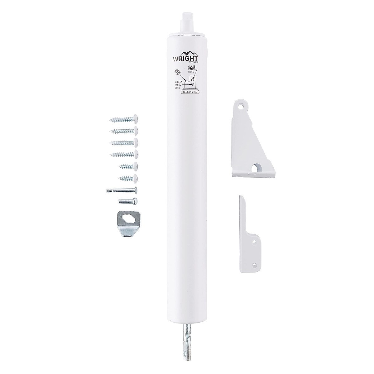 Wright Products V150WH Heavy Duty Pneumatic Closer, White