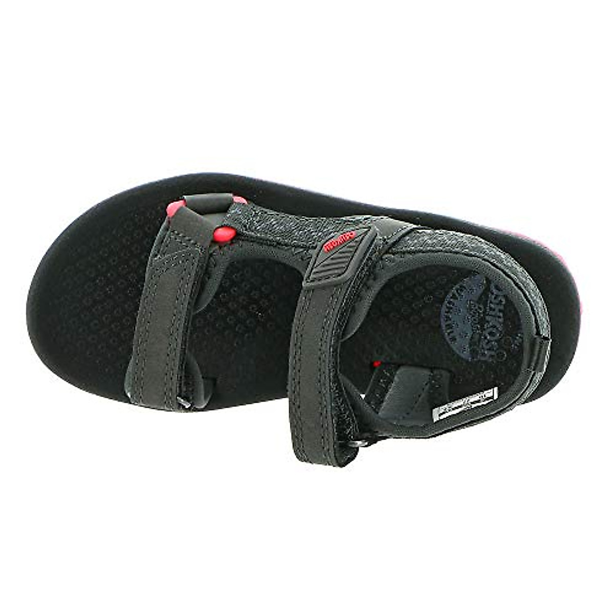 OshKosh B'Gosh Boy's Harbor Sandal, Charcoal, 6 Toddler