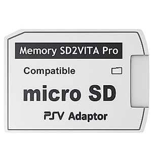 Skywin Kit for PS Vita - PS Vita Carry Case, Charging Cable, and Micro SD Memory Card Adapter Compatible with PS Vita 1000/2000 3.6 or HENkaku System