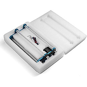Genmitsu Laser Engraver Aluminum Y-axis Rotary Roller Engraving Module for Laser Engraving Cutting Cylindrical Objects Cans, DIY Laser Marking Compatible With Most Kinds of Desktop Laser Engravers