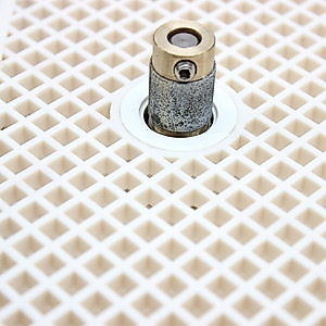 Portable Stained Grinder Mini Glass Diamond Ceramics Art DIY Desktop Grinding Tool Machine for Glass Processing Arts Decoration MCBL58 Grinding Wheel (Without Stand) …