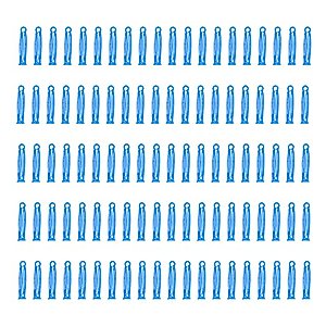 Camidy 100pcs Disposable Umbilical Cord Clamp Whelping Kit Welping Box for Puppy Kittens Cow Livestock Sheep