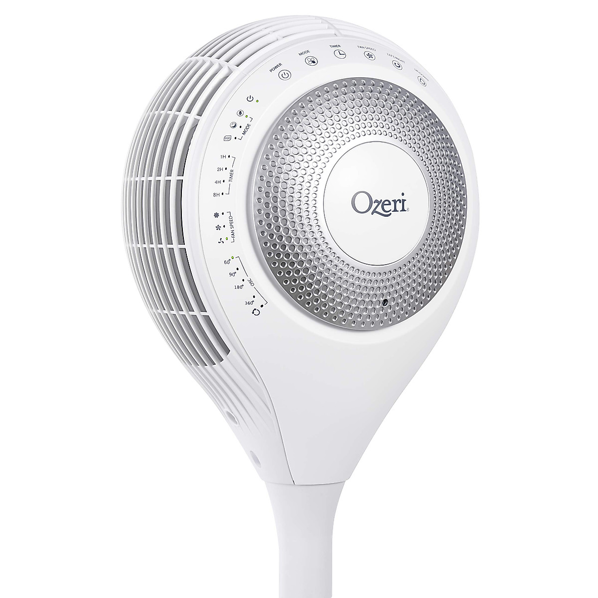 Ozeri 360 Duo Tower Fan, with Dual Oscillation