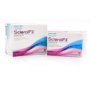 ScleralFil Preservative Free Saline Solution 0.34 Fl Oz (Pack of 30)