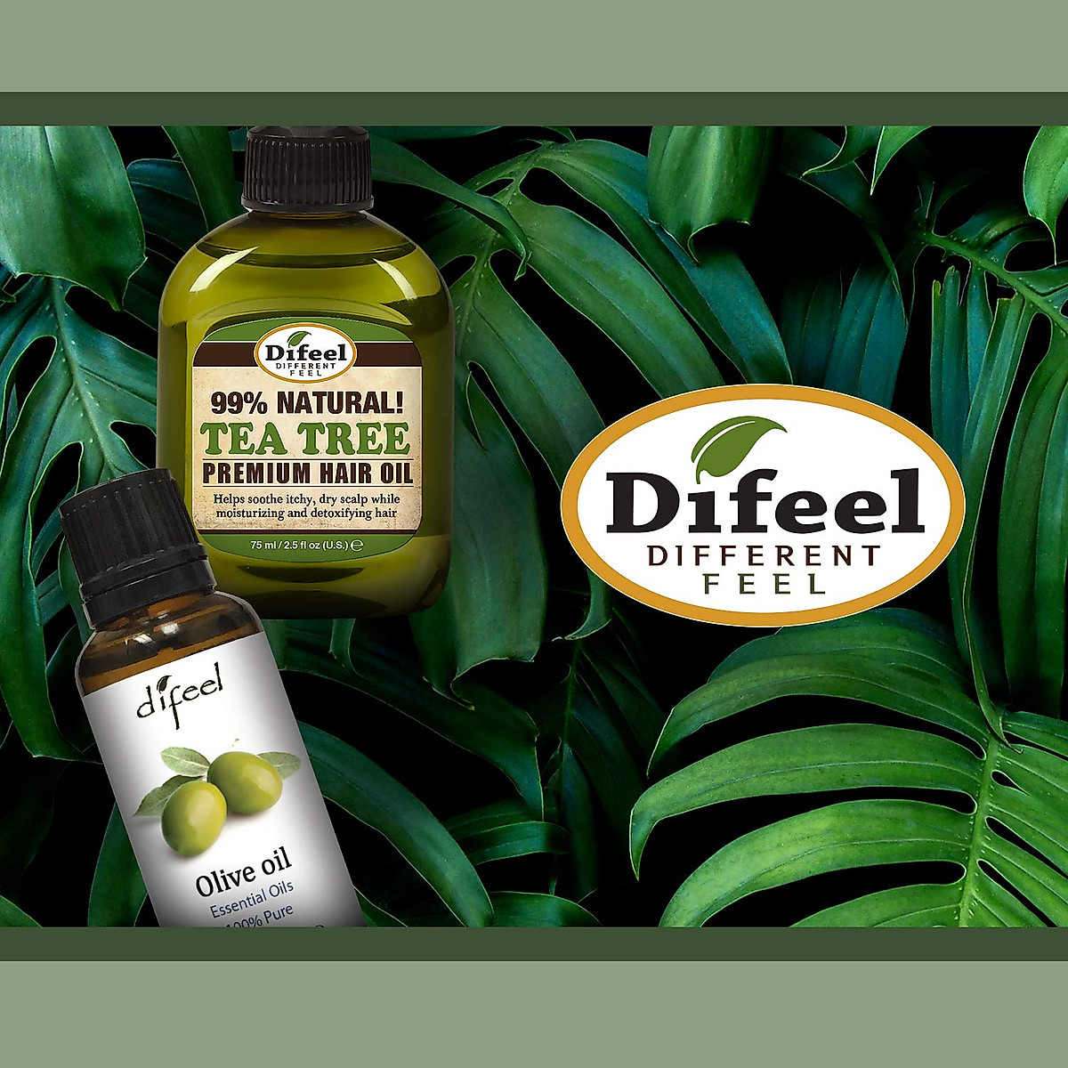 Difeel Premium Natural Hair Oil - Peppermint Oil 7.1 Ounce - For Dry & Flaky Scalp, Cools & Refreshes Hair, Leaves Hair Shiny & Soft, Provides Immediate & Long Lasting Benefits For Hair