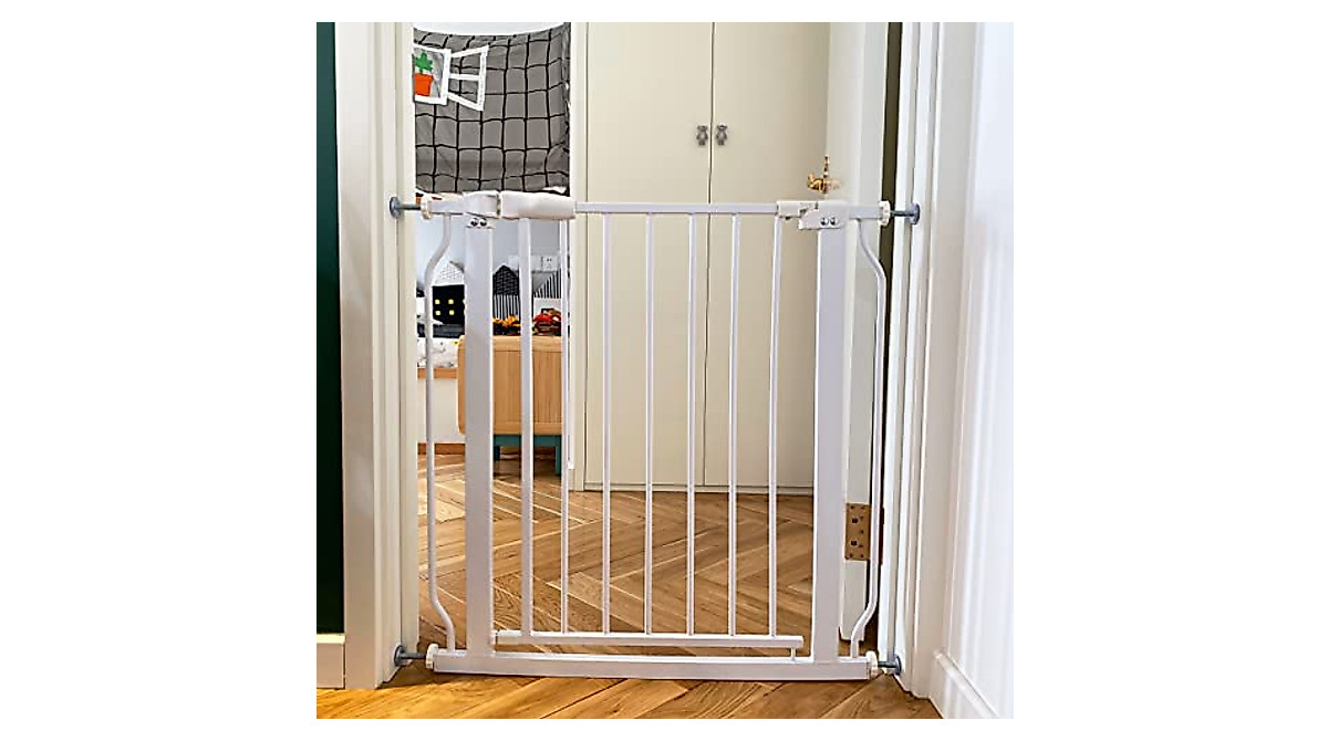 BalanceFrom Easy Walk-Thru Safety Gate - Secure Your Home