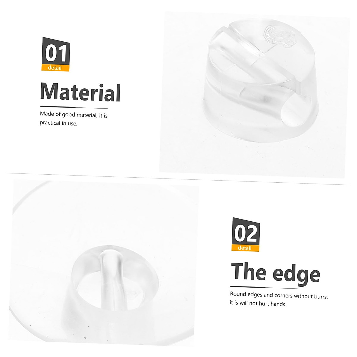 MAGICLULU 12pcs Cable Fixing Suction Cup Cord Clip Cable Wire Clips Vertical Blind Brackets Window Suckers Cord Holders for Cables Suction Cable Clip Slotted Suction Wire Pads Toy