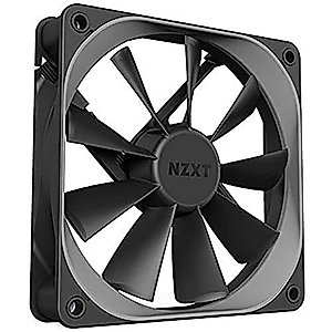 NZXT AER F - RF-AF140-B1-140mm - Winglet Designed Fan Blades - Fluid Dynamic Bearings - PWM Airﬂow Fans - Gaming Computer Fan