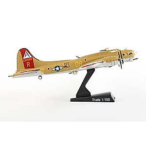 Postage Stamp PS5402-3 USAF B-17G Nine O Nine 1:155 Scale Flying Fortress Diecast Display Model with Stand