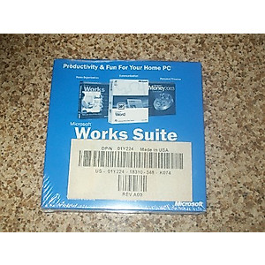 Microsoft Works Suite 2003 (North America) CD-ROM