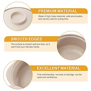 Hemoton Noodle Bowl Miso Soup Bowls Microwave Noodle Bowls with Lid Large Wheat Straw Soup Mug for Soup, Noodle, Ramen Ramen Bowl Wheat Straw Fiber Bowl