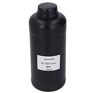 Kadimendium Print Resin, High Toughness Quick Curing 3D Printer Resin 365-405nm Better Effects Good Strength for DIY(Green)