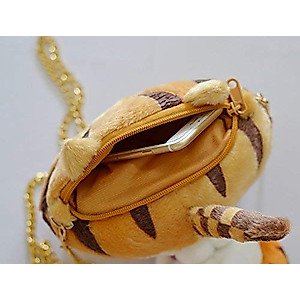 Cute Cat Butt Tail Plush Shoulder Bags Purse