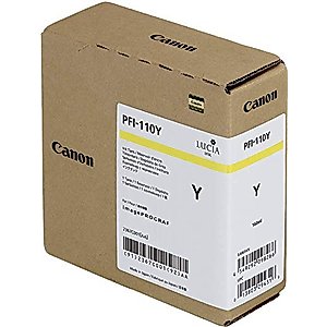 Genuine Canon Ink Tank PFI-110Y - Yellow 160ml - 2367C001AA