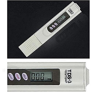 YUESFZ Precise Digital TDS Meter Testing Pen Aquarium Fish Yank Water Hardness Meter GH/DH Test Tool Filter Water Quality Purity Tester Practical Water Quality Detector