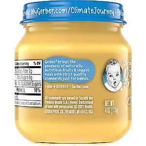 Gerber Natural for Baby 1st Foods Baby Food Jar (Corn)