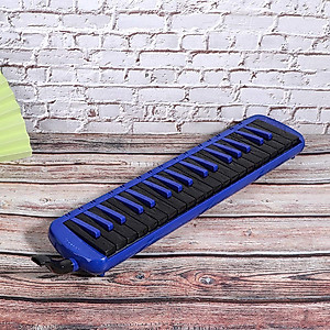 Melodica 37 Key, Melodicas Piano Blowpipe Melodica Musical Instrument(blue)