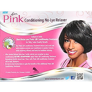 Luster's Pink Conditioning No Lye Relaxer Super Strength
