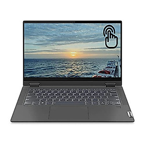 Lenovo IdeaPad Flex 5 14" FHD Touchscreen, Fingerprint Reader, Intel Core i5-1035G1 up to 1GHz, 6cores, 8GB DDR4 RAM, 512GB SSD, Webcam, Bluetooth, HDMI, Win 10, EAT 64GB SD Card, Graphite Grey