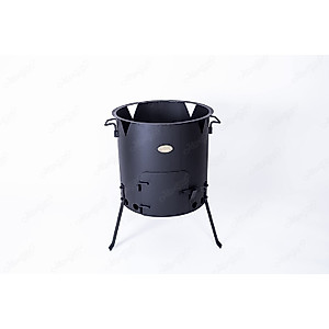 Kazan Oven Stove Wood Fire for Qazon Cauldron Duch Oven Pilaf Plov Lagman Shurpa 41cm Diameter (Fits 12L to 16L Kazans)