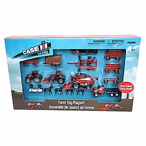 ERTL 1/64 Case IH Tractor and Vehicle 20 Piece Value Set ZFN44091
