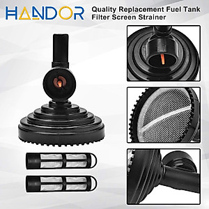 Handor 904-419 E5TZ9J306BA Fuel Tank Screen Sock Filter Fuel Pump Strainer Compatible with Fo-rd E350 E450 F250 F350 F450 F550 6.0 7.3L V8 Diesel, Replaces 4C4Z9365BA 4C4Z-9365-BA Fuel Pump Strainer