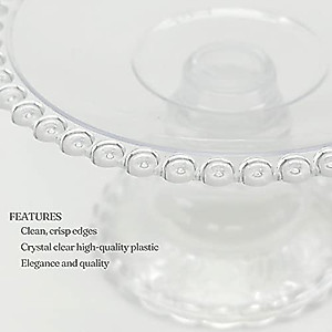 12pc Cupcake Serving Plate Stand Display (Clear)