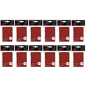 600 Ultra PRO Red Deck Protectors Sleeves Standard MTG Colors