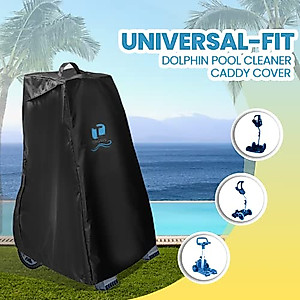 TonGass Swimming Pool Cleaner Cover Pool Cleaner Classic Caddy Cover Compatible with Dolphin Robotic Caddy Cover Exact Replacement for Maytronics Part Number 9991794-R1
