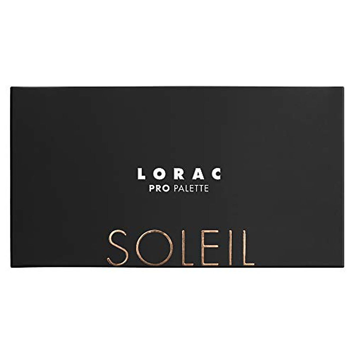 LORAC PRO Matte & Shimmer Eyeshadow Palette, Soleil | Glitter | Mirror Compact | Cruelty Free, Gluten Free, Vegan